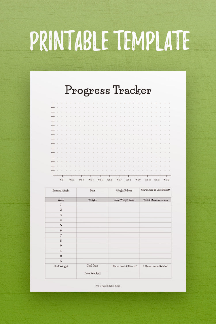 HF: Progress Tracker Template